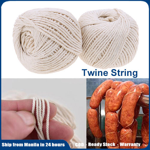 2pcs Butcher's Cotton Twine Meat Trussing Turkey Barbecue Strings Rope ...