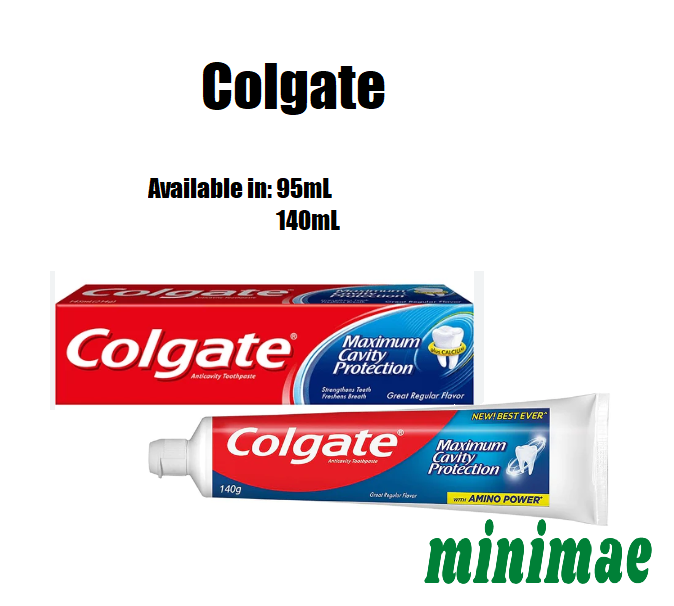 minimae Colgate Maximum Cavity Protection 140mL | Lazada PH