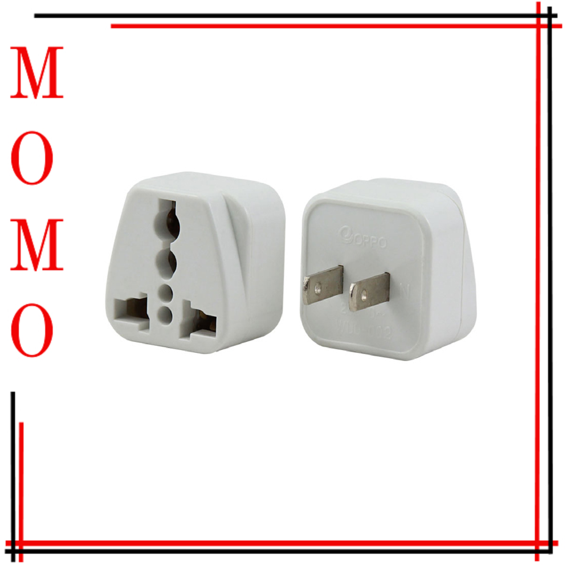 Universal Adapter Plug to US Philippines Socket Converter Wall AC ...