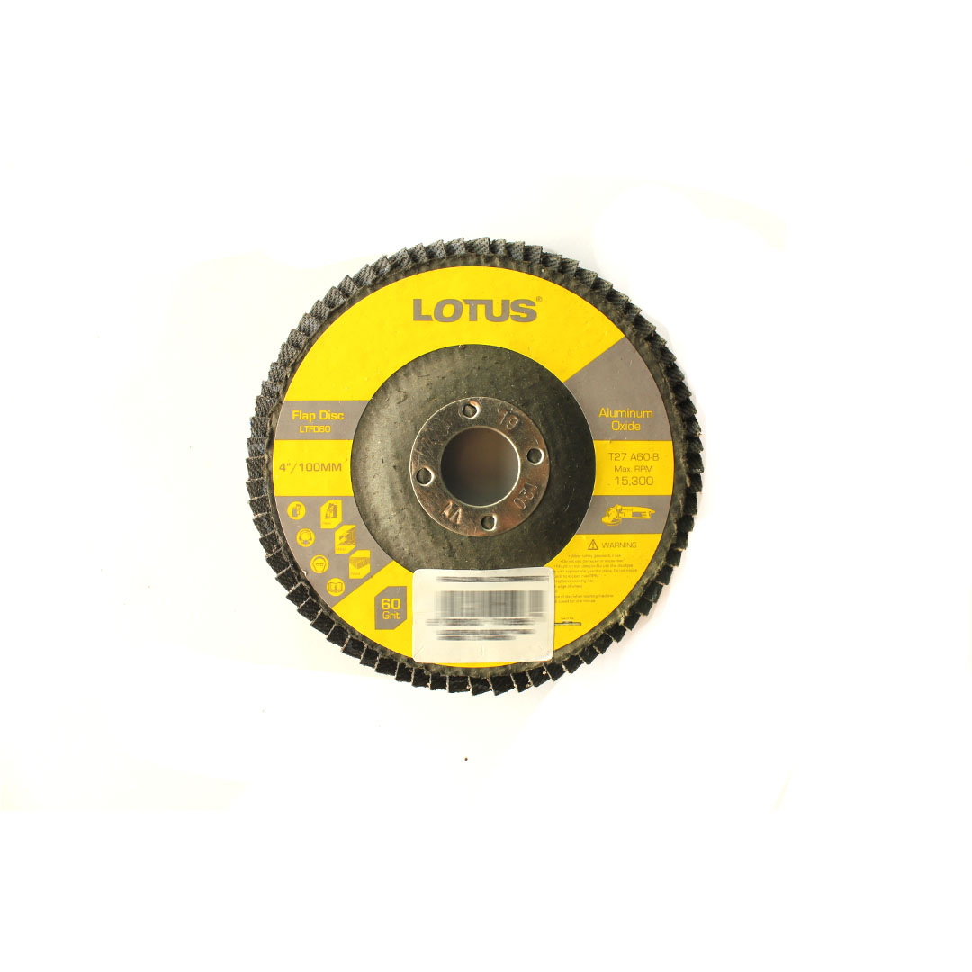 Lotus Flap Disc 4" G60 | LT4-60FDX - Power Tool Accessories | Lazada PH