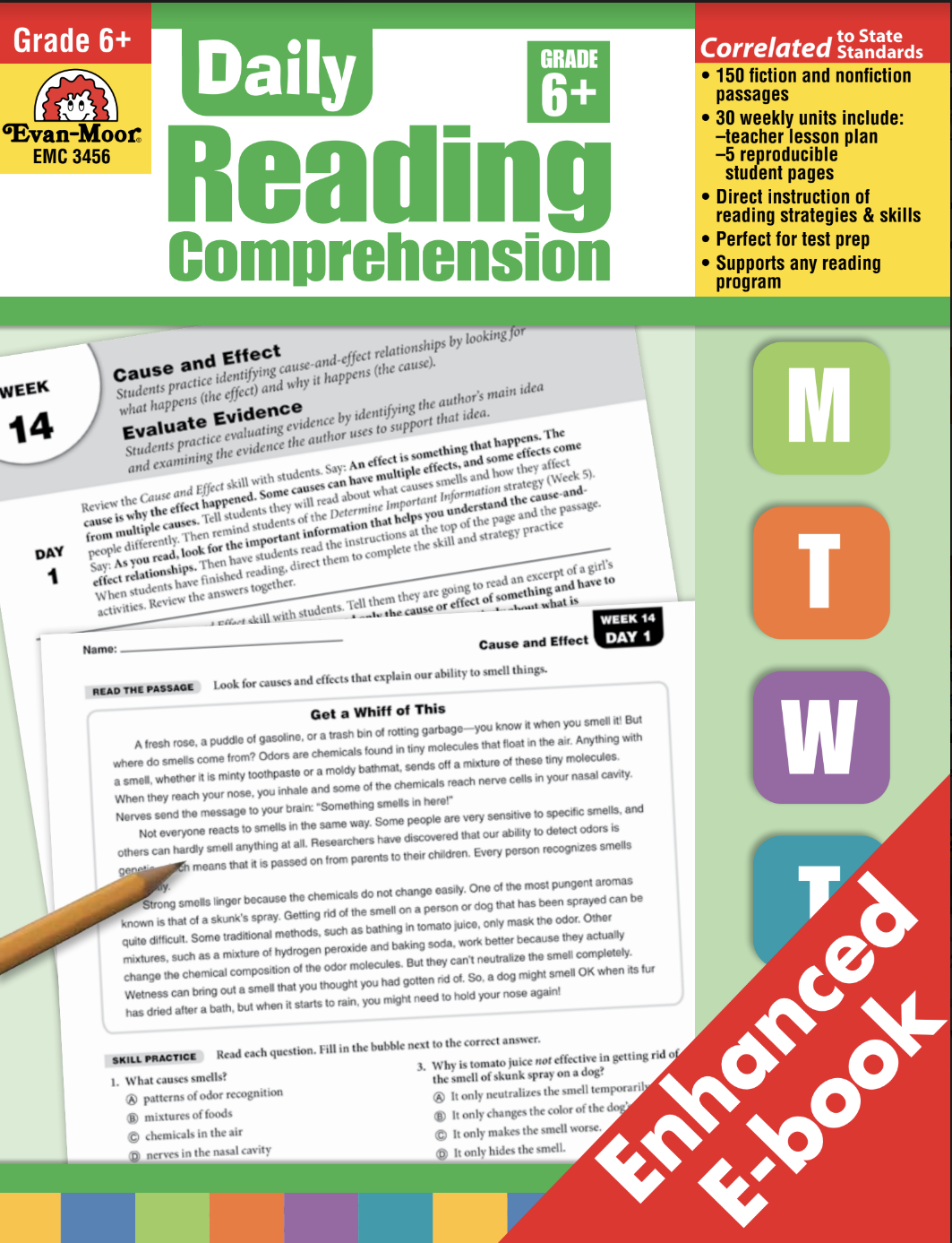 Daily Reading Comprehension Worksheets | Grades 6 - 8 | Lazada PH