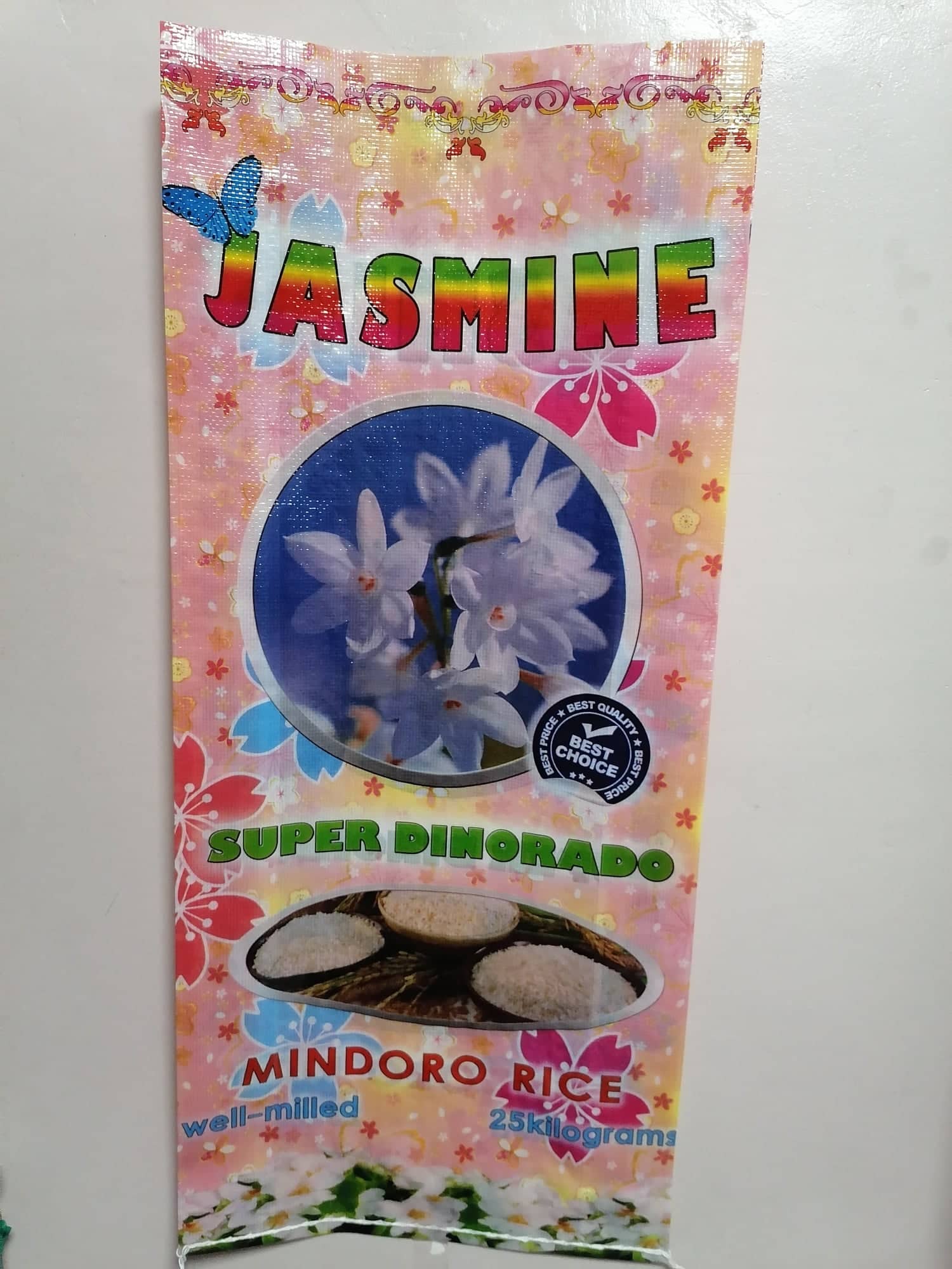 100pcs. Double Laminated Rice Sacks 25kg Capacity (SAKO ONLY - WALANG ...