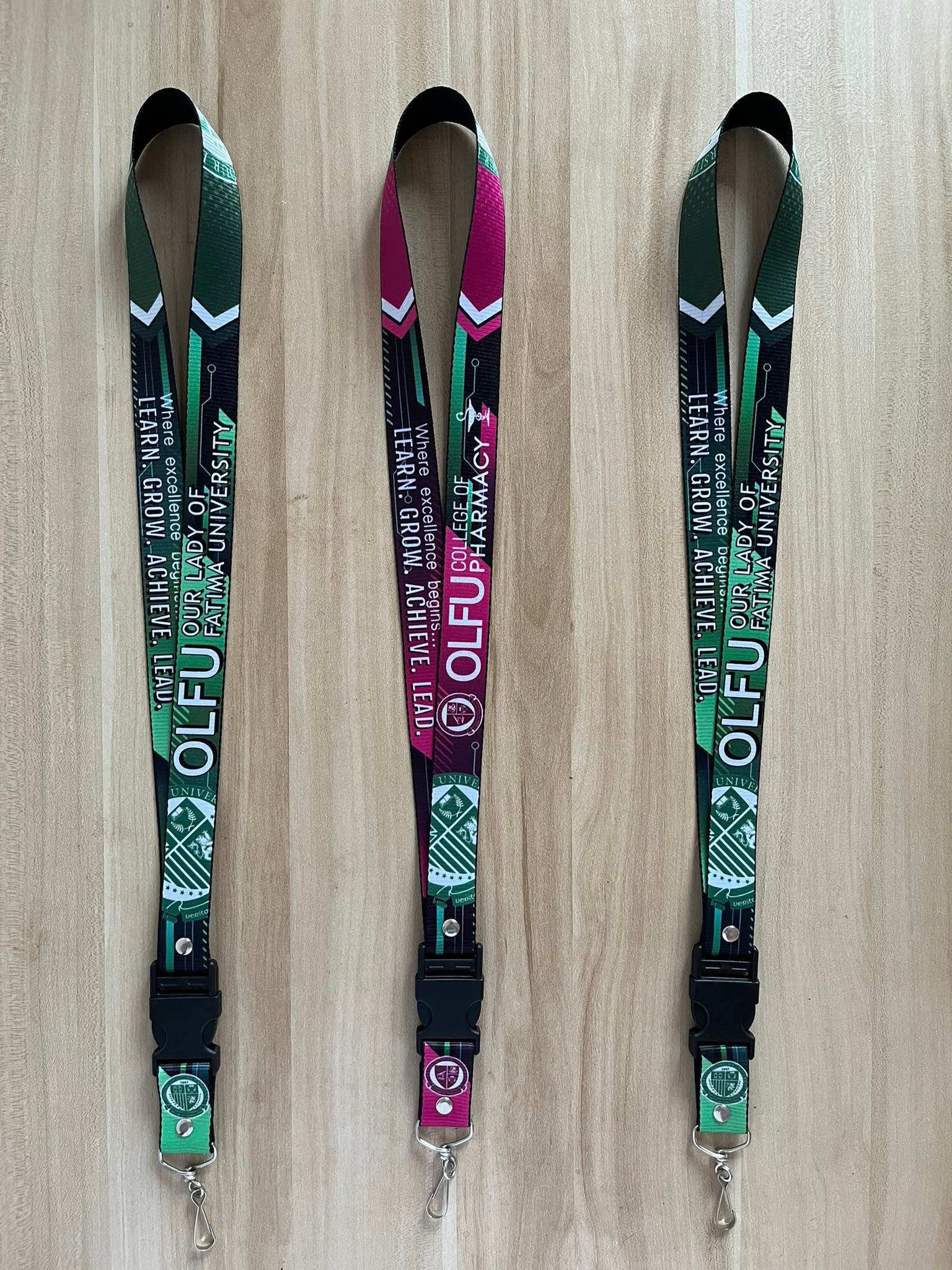 OLFU OUR LADY OF FATIMA UNIVERSITY ID LACE LANYARD | Lazada PH