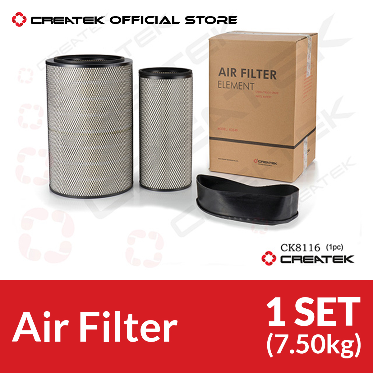 Air Filter DZ9118190230-X (DZ9359190011-X, DZ9112190093-X, AF25812 ...