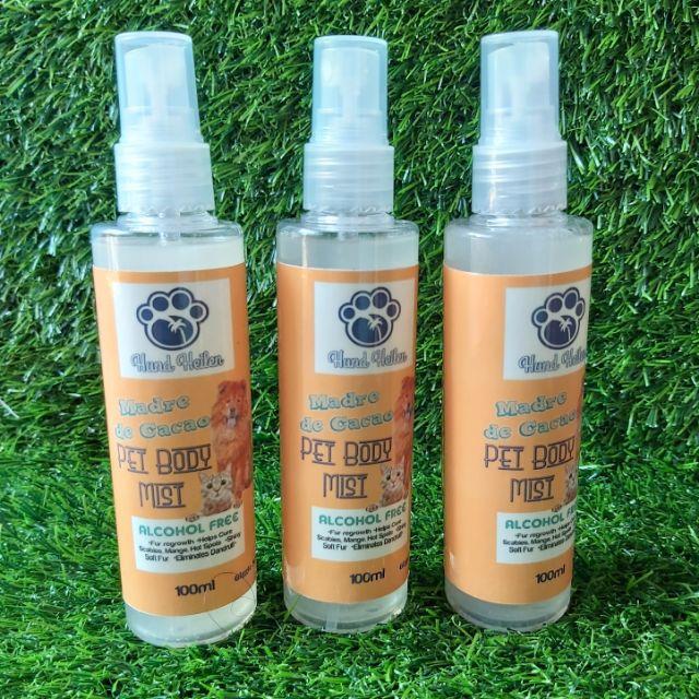 Premium MDC MADRE de Cacao Extract Pet Dog Cat Body Spray Mist Cures ...