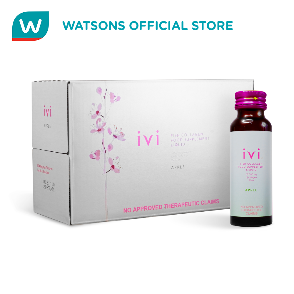 IVI Premium Fish Collagen Ready to Drink (Apple Flavor) 10000MG 1s ...