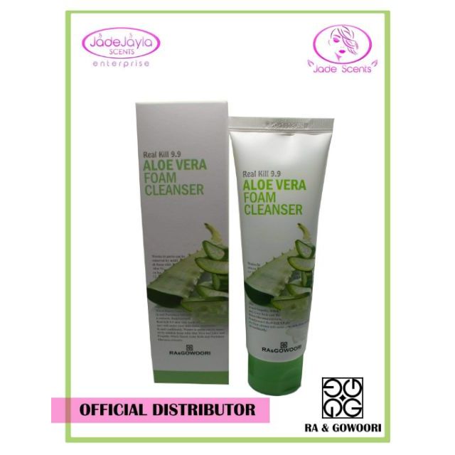 RA&Gowoori Real Kill 9.9 Aloe Vera Foam Cleanser 120ml | Lazada PH