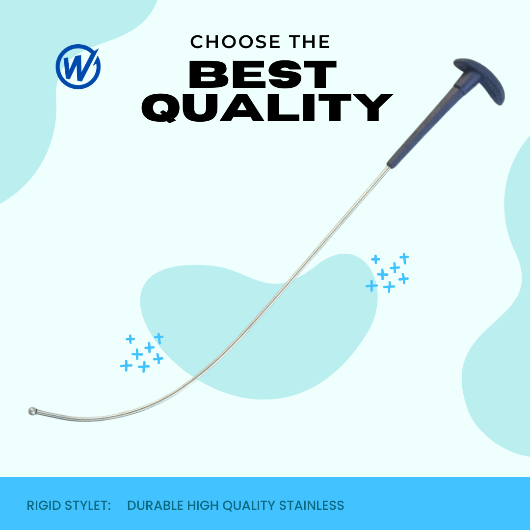 (Anesthesia) introducer guide wire rigid stylet for videolaryngoscope ...