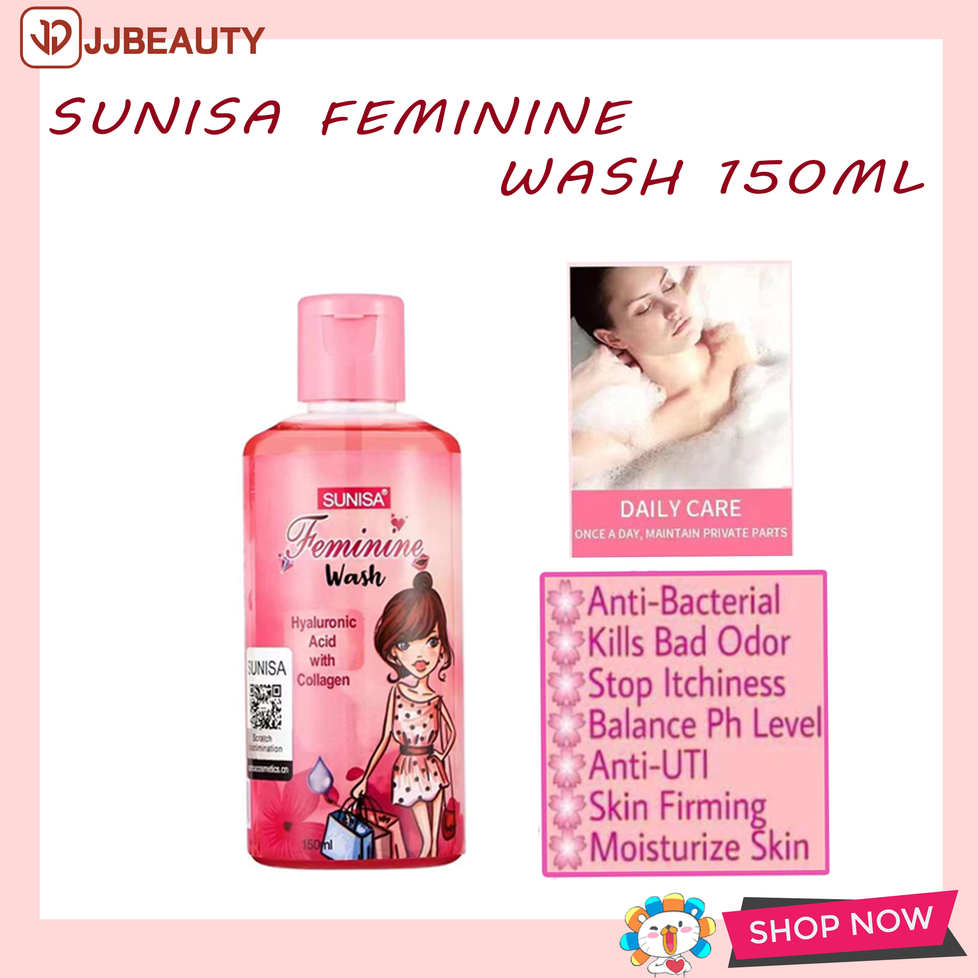 SUNISA PINKY SECRET FEMININE WASH 150 ml | Lazada PH