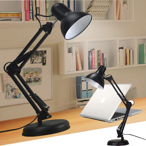 Long Flexible Desk Lamps Clip Table Adjustable Lamp For Study Office ...