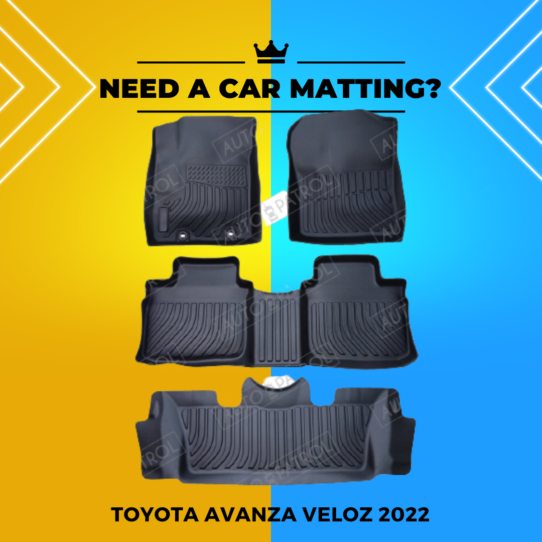 Toyota VELOZ 2022-2023 Deep Dish Matting V2 (Made in Thailand) | Lazada PH