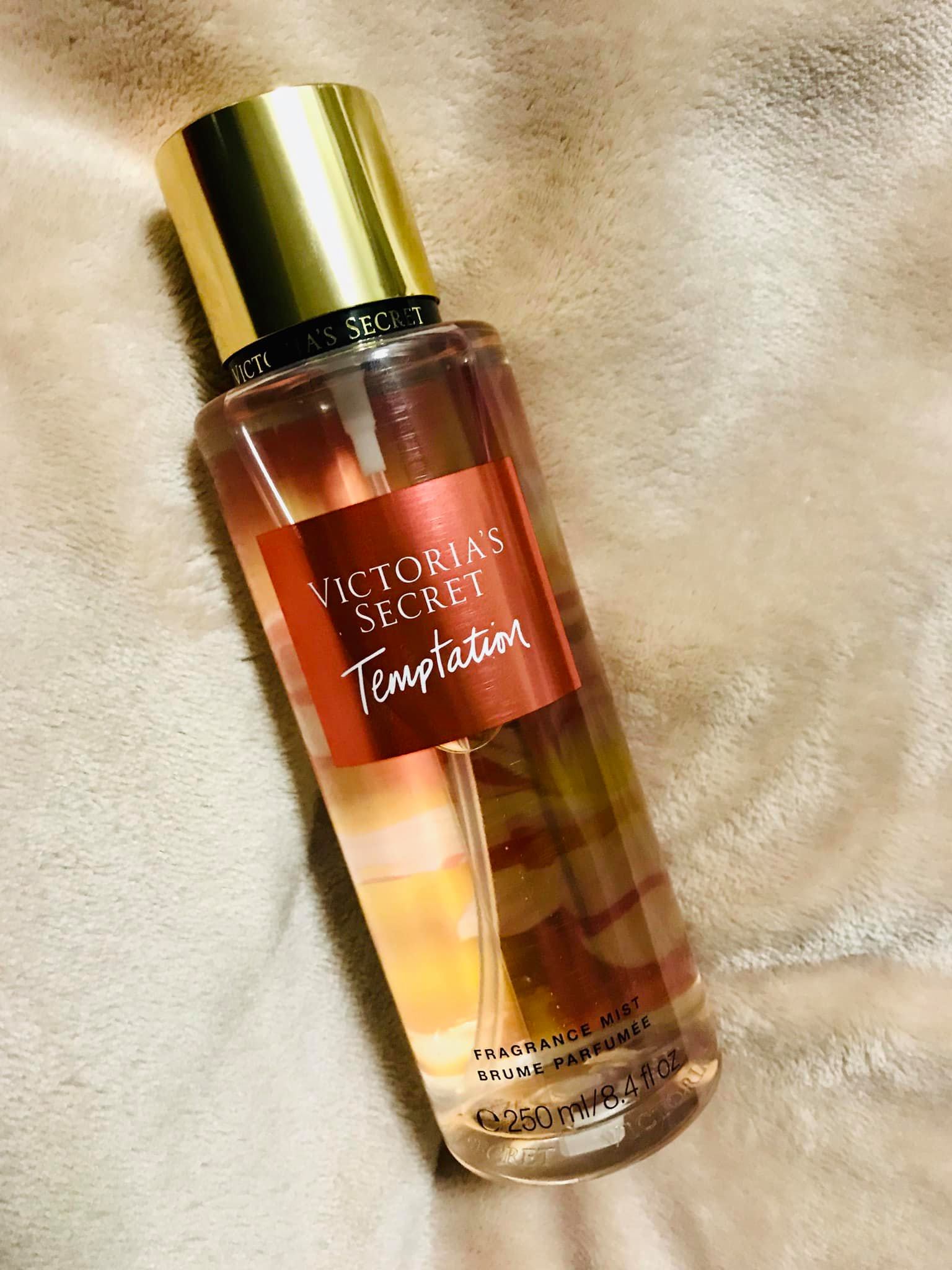 Victoria's Secret TEMPTATION Fragrance Mist - Original Manufacturer ...