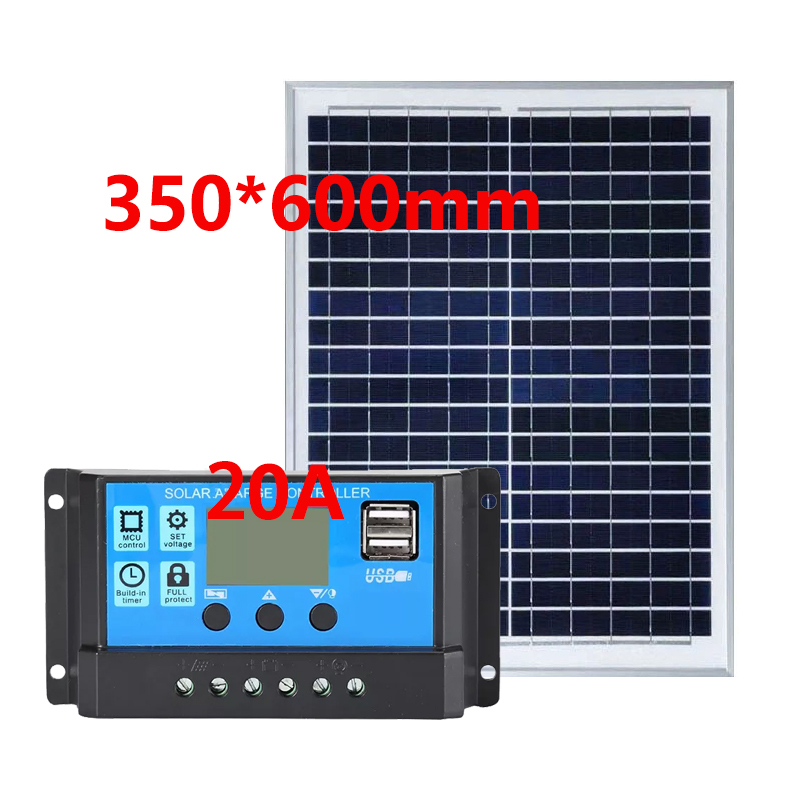 OOPLE Solar Panel 200/400W 18Volt Pv Solar Module Cell Panel generator ...