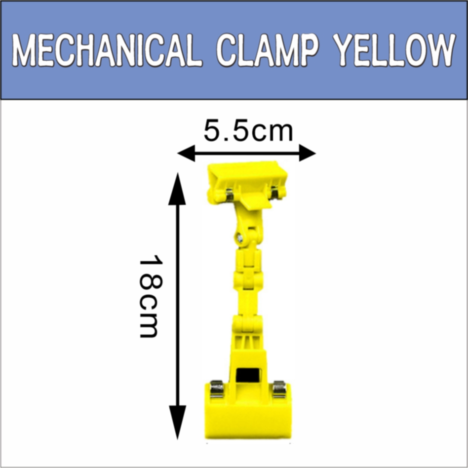 Pop Clamp Holder / Sign Price Name Tag Display Business Card Memo Clip ...