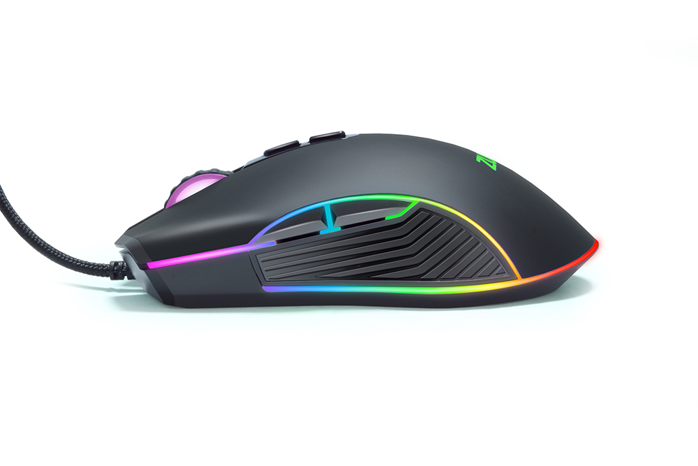 Professional Gaming Mouse RGB Backlight Wired Mice Game Optical Sensor ...