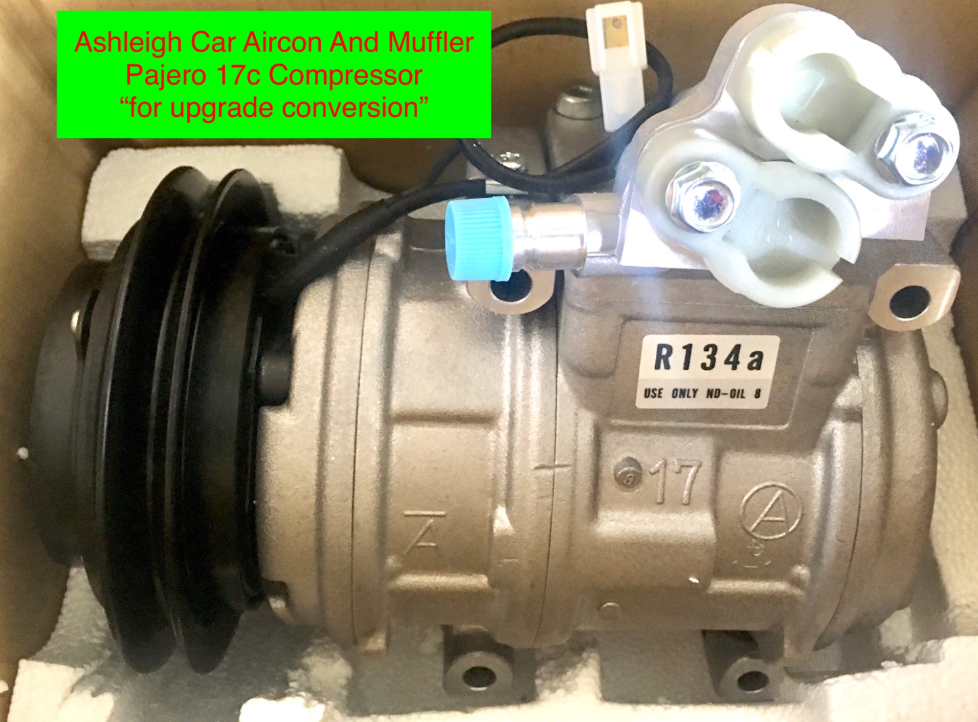 Mitsubishi Pajero 17c Compressor Upgrade need Conversion on brackets ...