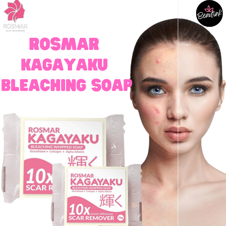 Kagayaku soap by rosmar bleacing soap scar remover whiten and brighten ...