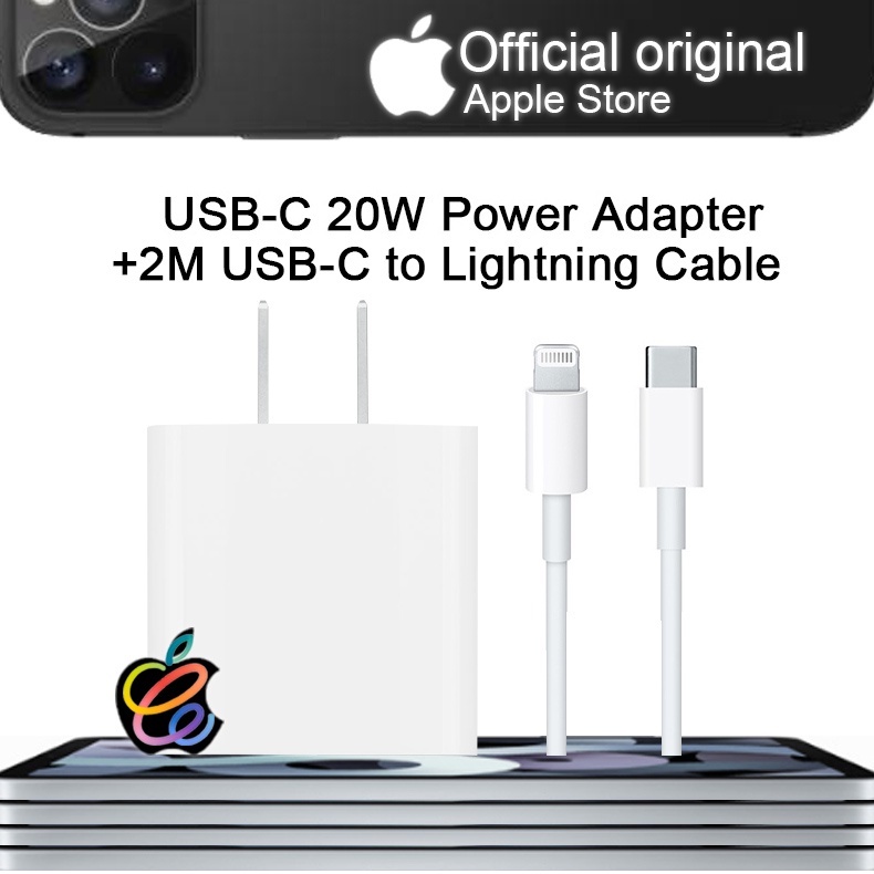 APPLE Original 20W USB-C Fast apple iphone Charger 2m cable Power ...