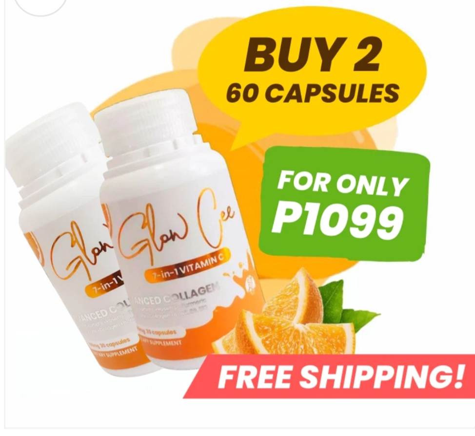 GlowCee 7-in-1 Vitamin C with Collagen Zinc NEW PACKAGING and GlowWhite ...