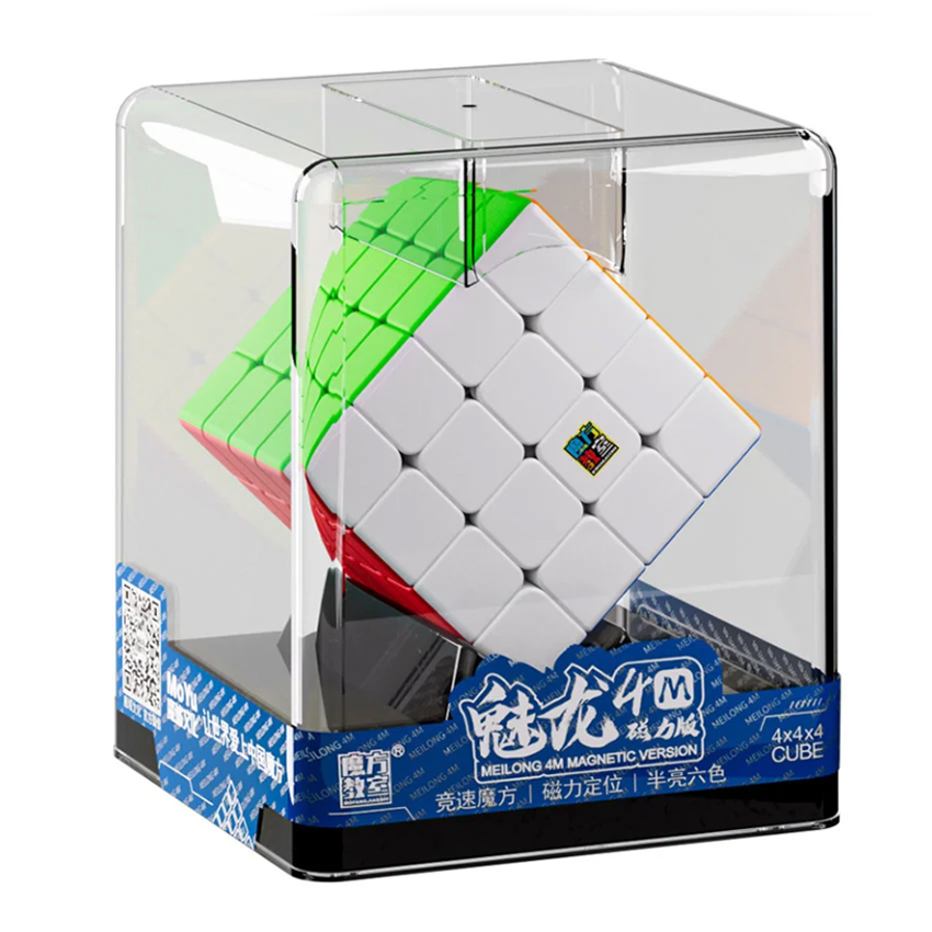 MoFang JiaoShi MeiLong 4M 4x4x4 Magnetic Speed Rubik's Cube MF8844 ...