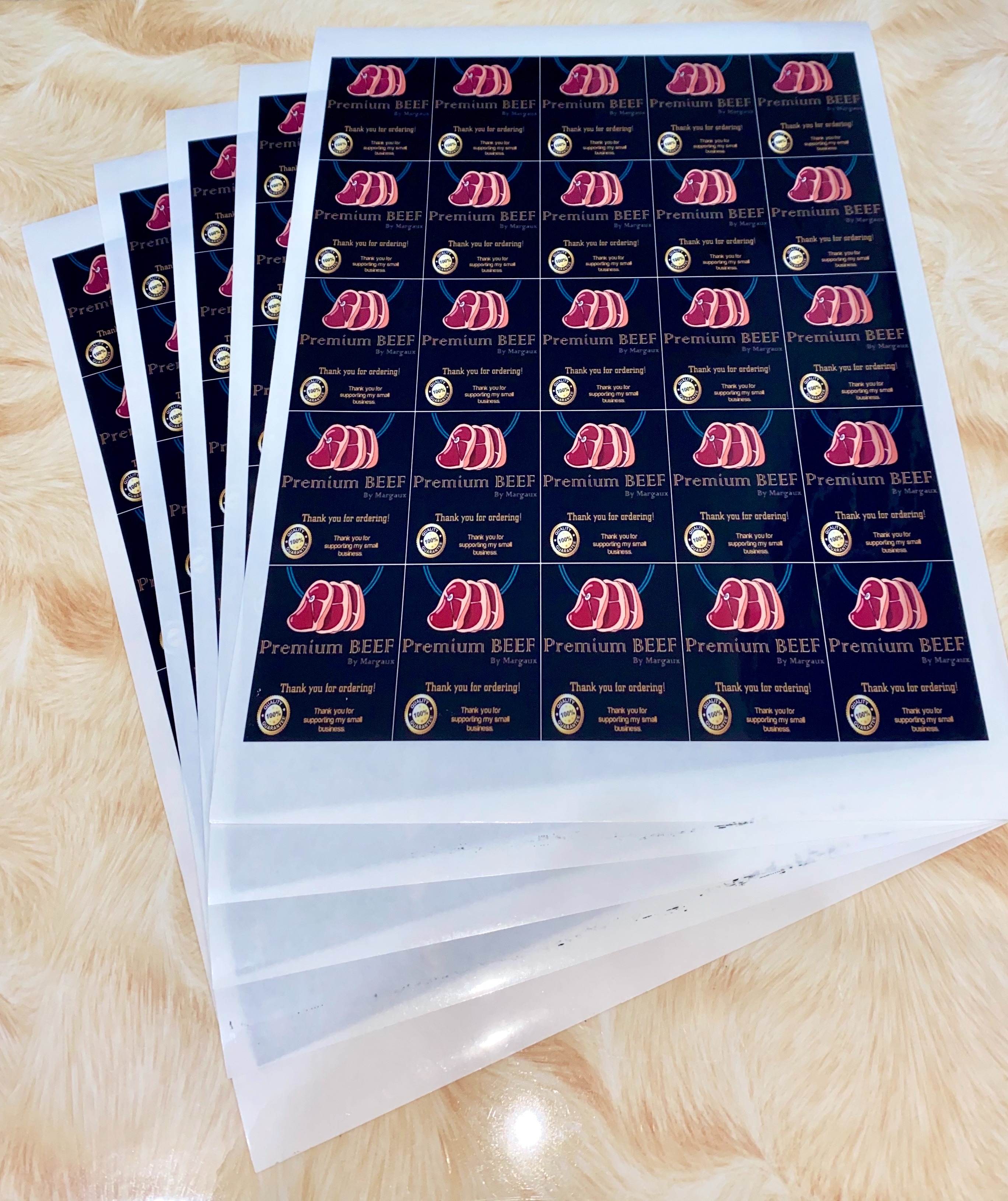 WATERPROOF STICKER LABELS (Any Size) | Lazada PH