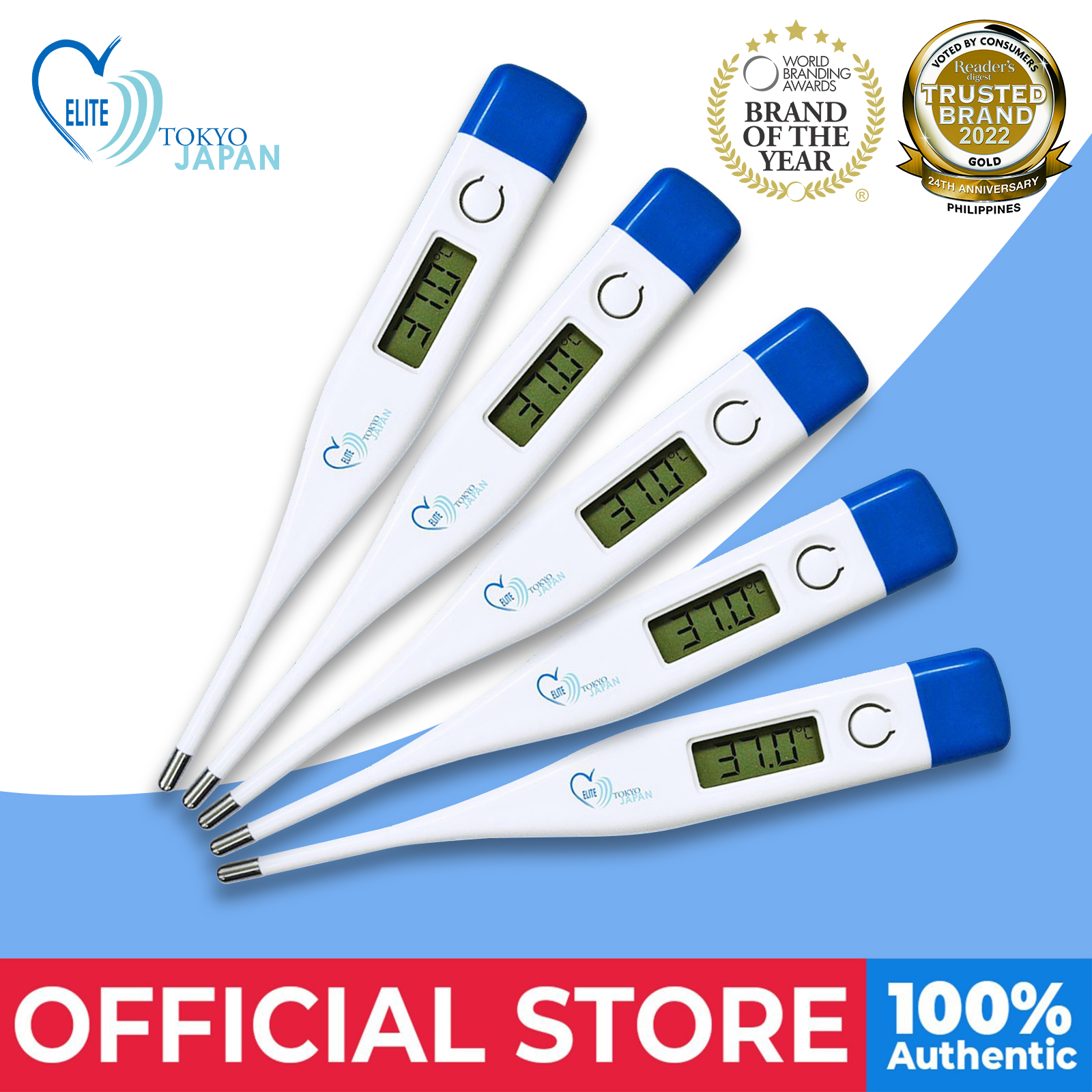 Elite Tokyo Japan Digital Thermometer 5's | Lazada PH