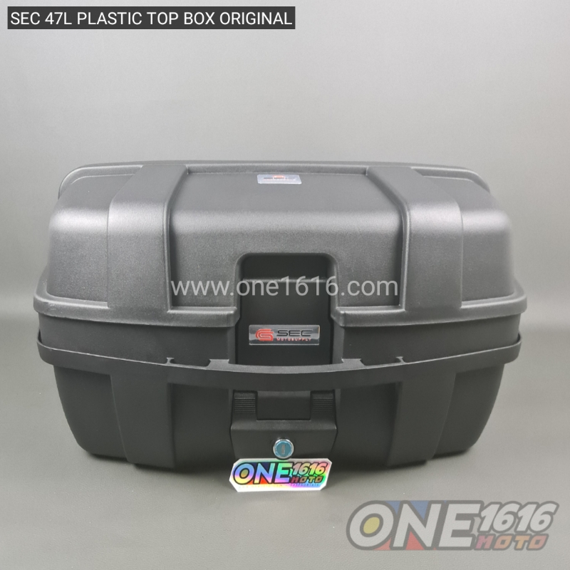SEC PLASTIC TOP BOX 32L/45L/47L HEAVY DUTY WATER PROOF ORIGINAL | Lazada PH