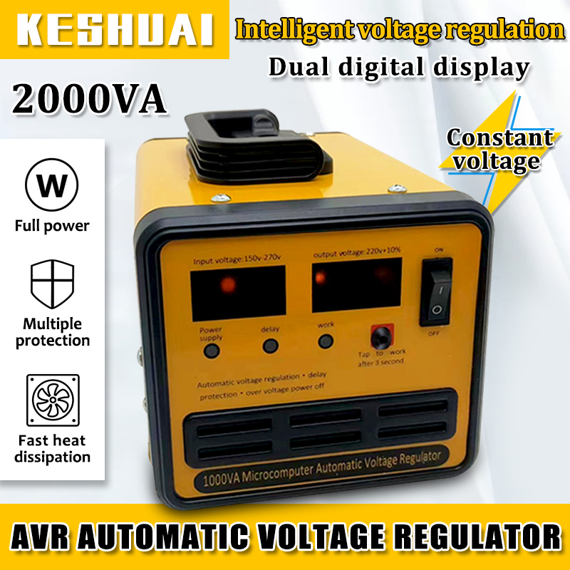 【COD】AVR Automatic Voltage Regulator 2000watts SVR-2000VA/1500VA/1000VA ...