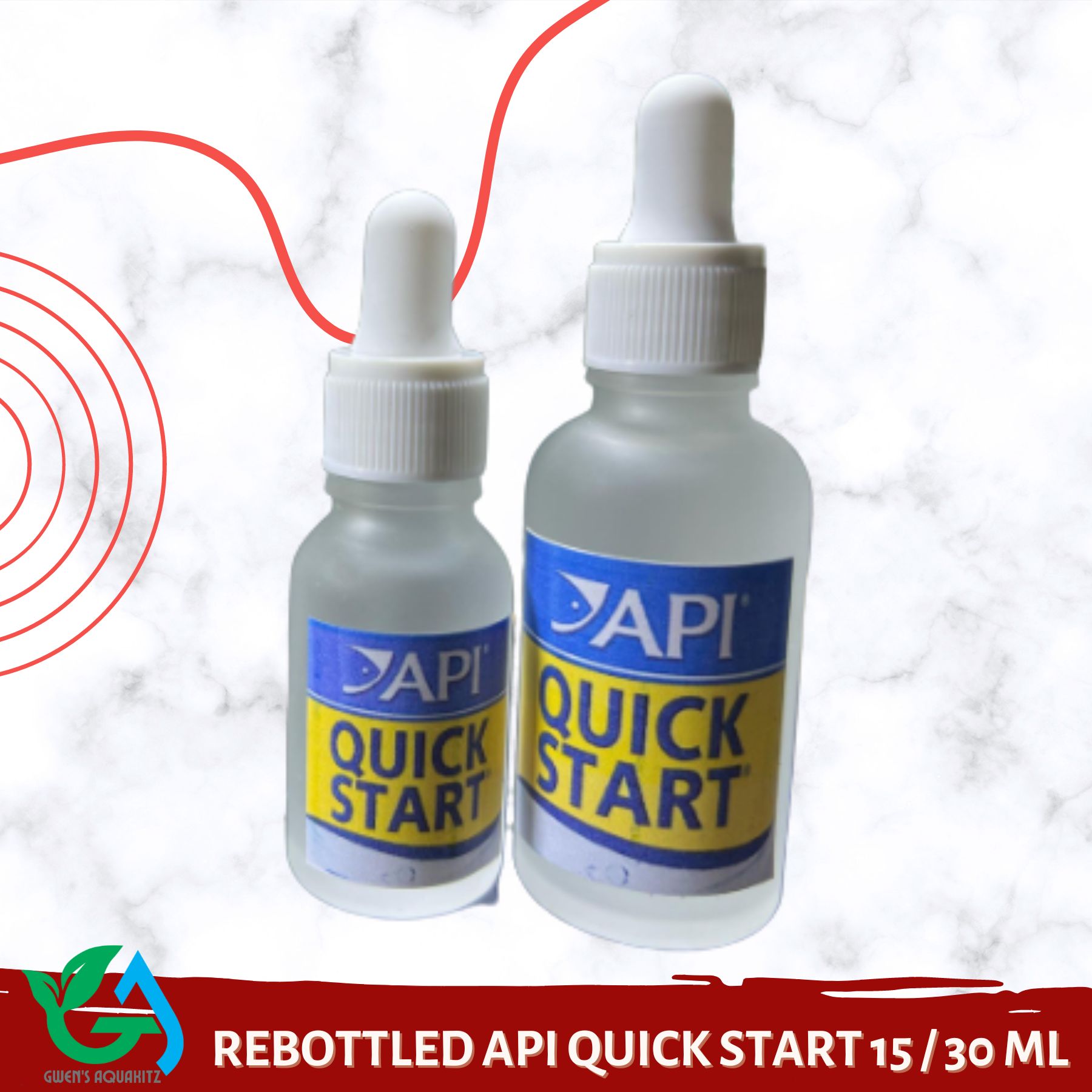 API Quick Start - REBOTTLED in (0.5oz)15mL or (1oz) 30mL | For Aquarium ...