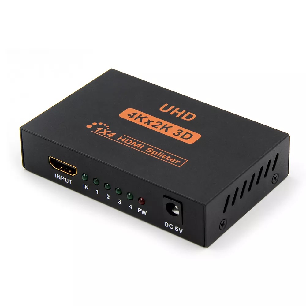 HDMI HDTV Splitter 4Kx2K 1080p Ultra High Definition 4-in-1 Adapter ...