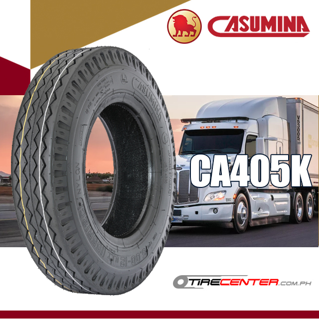 500x12 12PR, Casumina CA405K RIB-type Tire, with Interior For Multicab ...