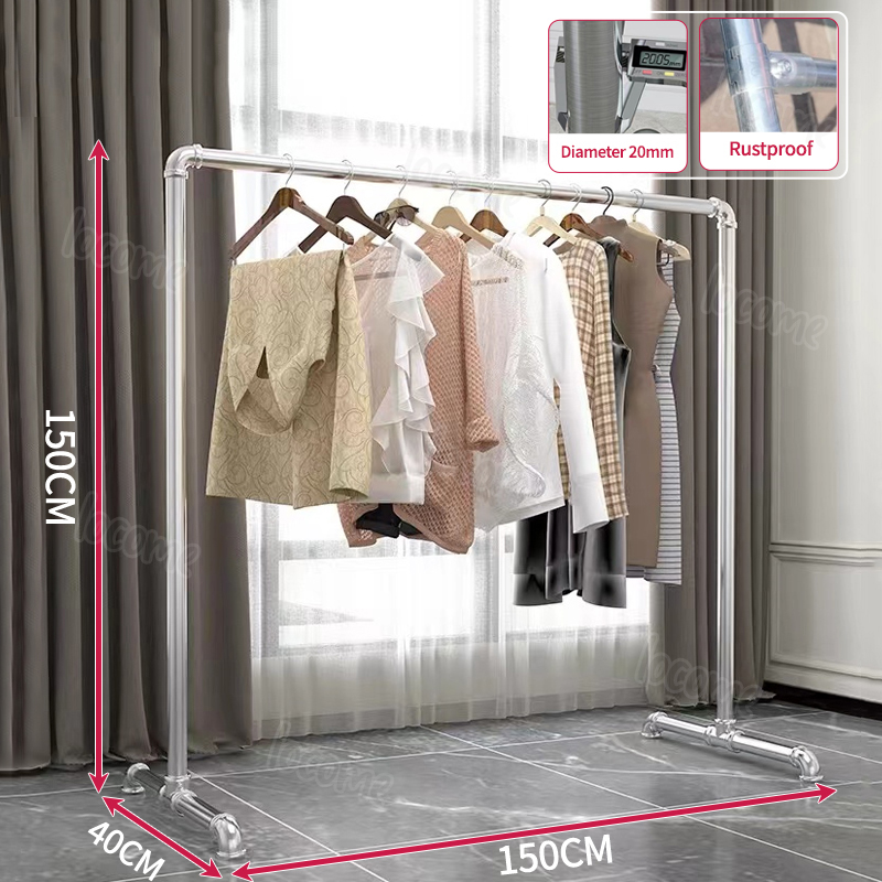 【Marilao Stock】130-300CM High Quality Foldable Sampayan Double-Pole ...