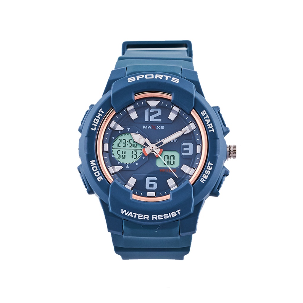 Maxxe Roundcase Dark Blue Strap Analog Watch MXMR-DR-220AD-4 | Lazada PH