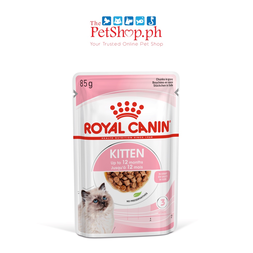 Royal Canin Kitten instinctive 85g Gravy Wet Cat - Feline Health ...