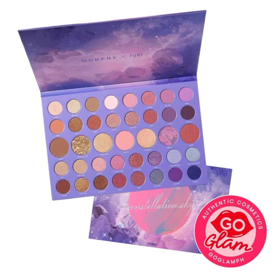 Morphe x Pony Constellation Sky Artistry Palette - Authentic Eyeshadow ...