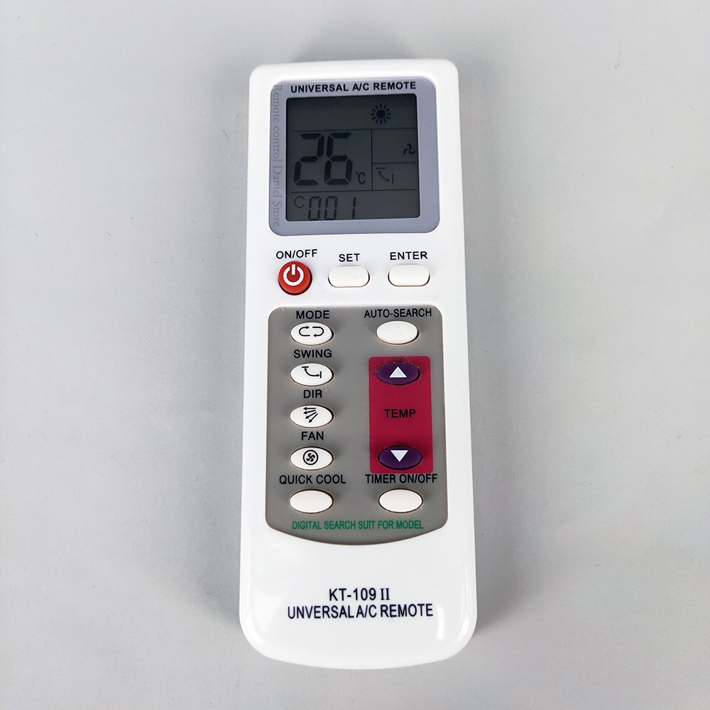 Universal Air Conditioner AC Remote Control KT-109 Air Conditioning ...