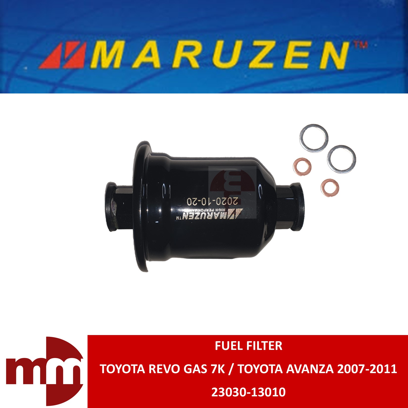 MARUZEN Fuel Filter for TOYOTA REVO GAS 7K / TOYOTA AVANZA 2007-2011 ...