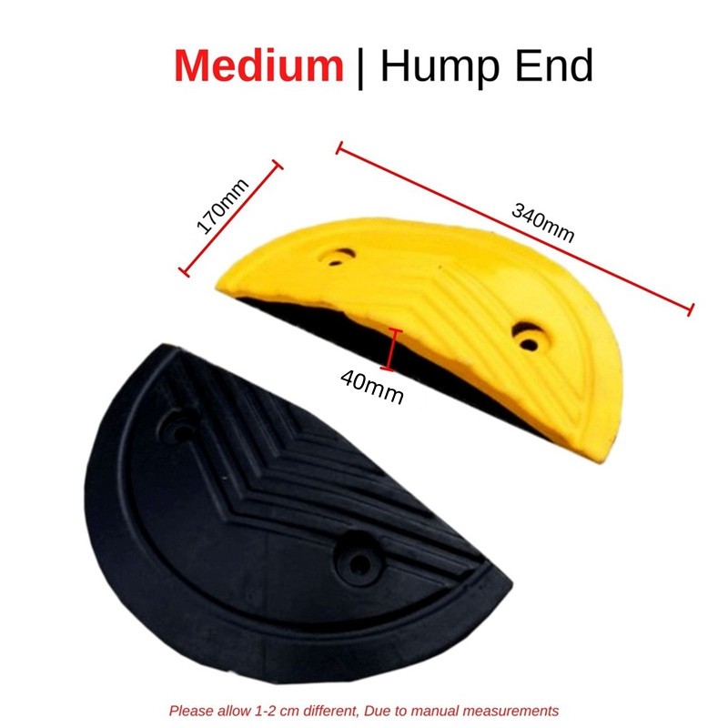 【Fast delivery】Rubber Humps Speed Bump Speed Hump Cable Protector 2 ...