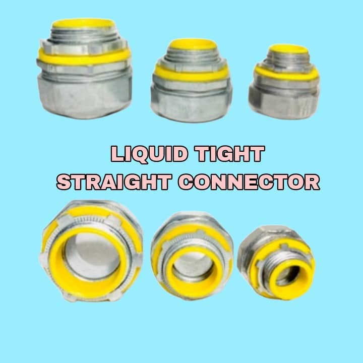 LIQUID TIGHT STRAIGHT CONNECTOR 1/2 , 3/4 , 1” , 1 1/4 , 1 1/2 , 2 ...