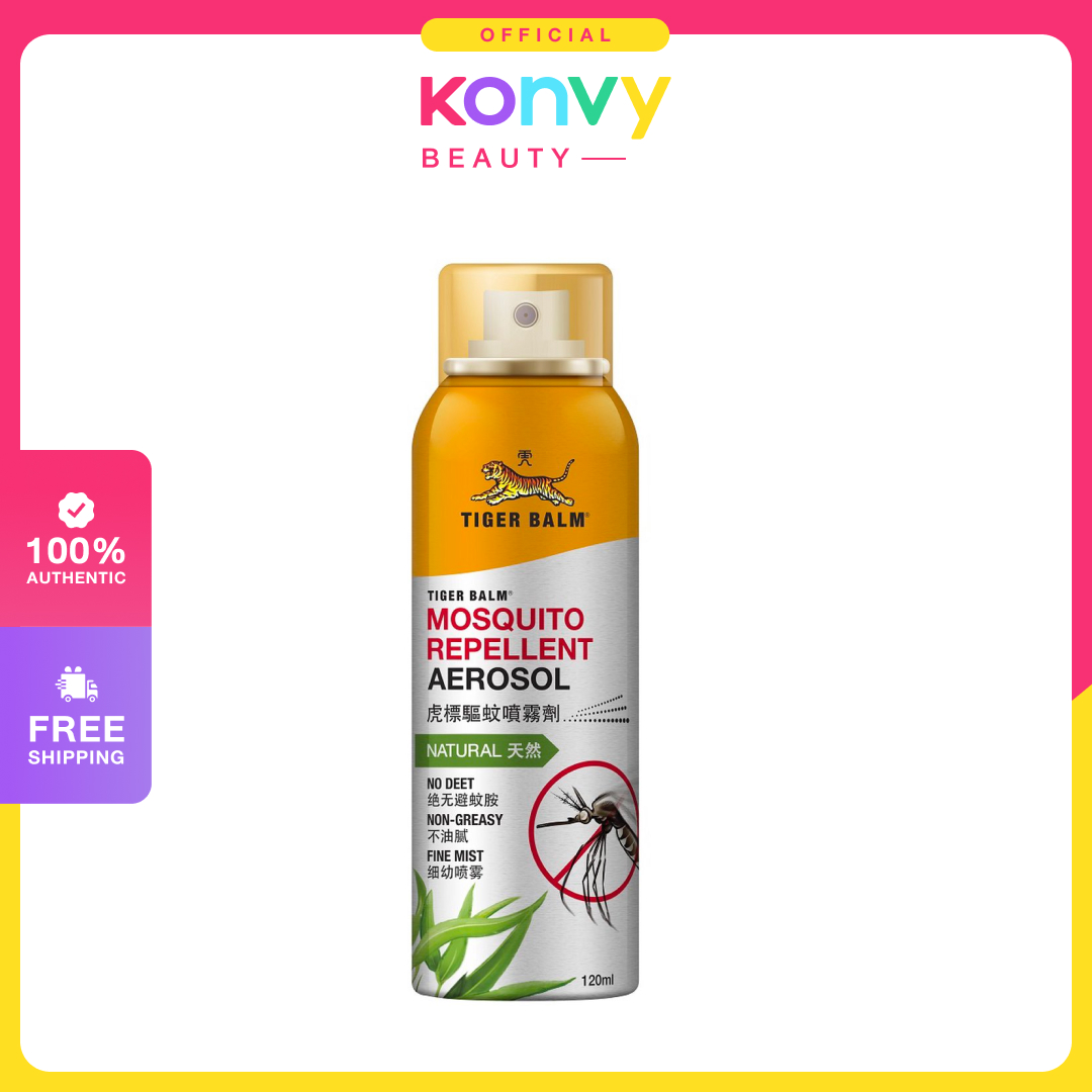 Tiger Balm Mosquito Repellent Aerosol Spray 120ml (Anti-Mosquito ...