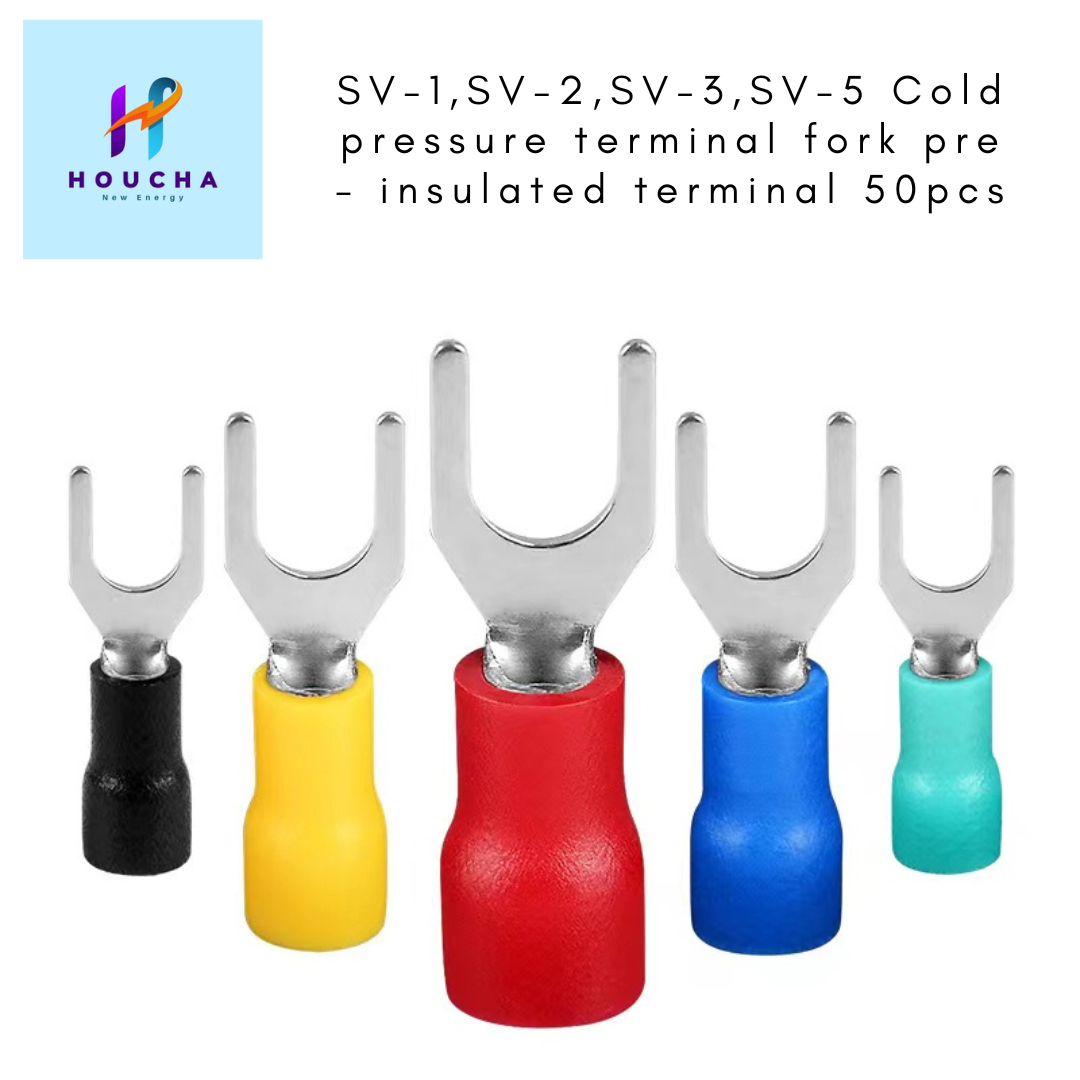 SV-1,SV-2,SV-3,SV-5 Cold pressure terminal fork pre - insulated ...