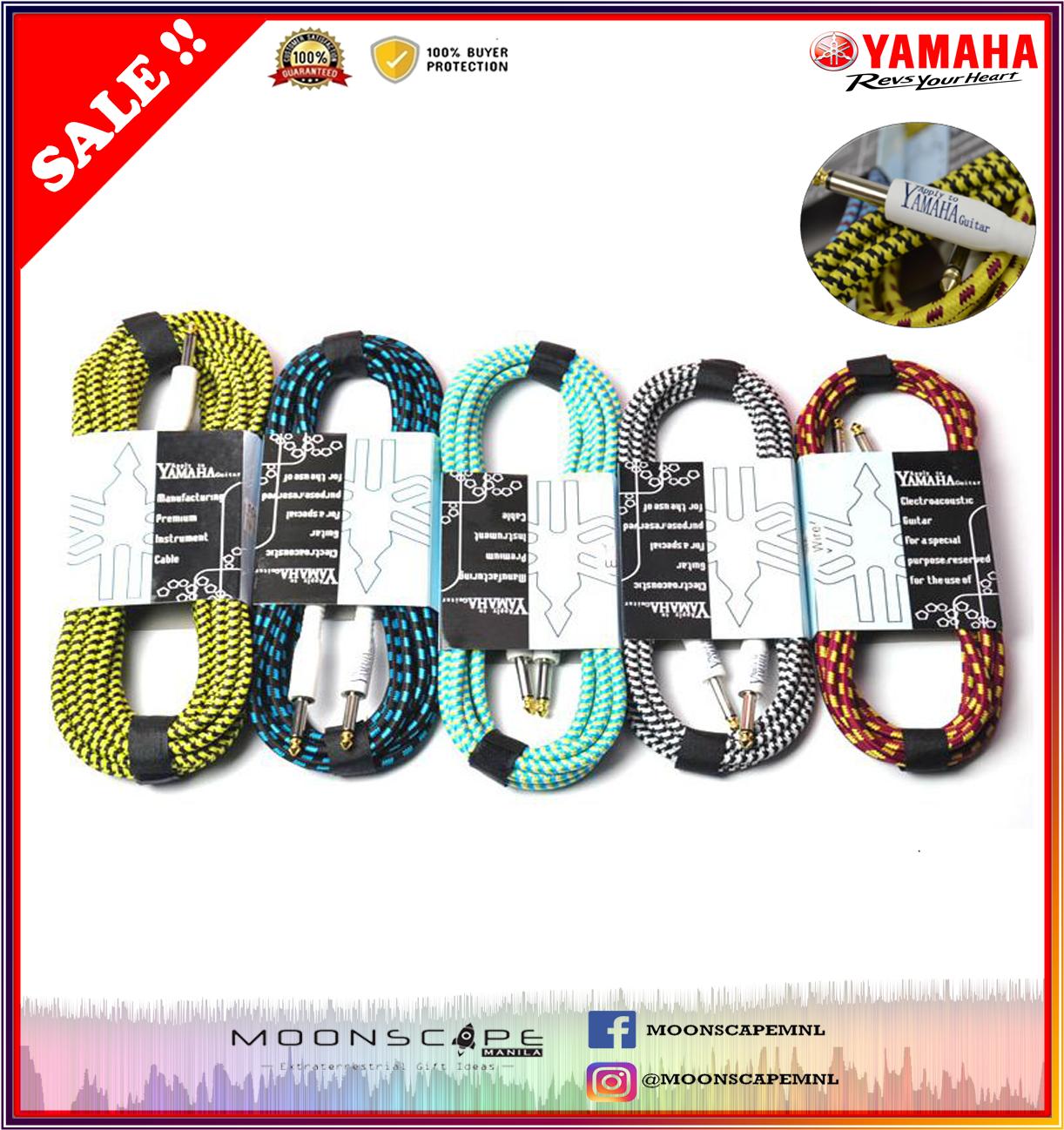 Yamaha Guitar Cable Cord Effect Patch Woven Wave Planet for Yamaha ...
