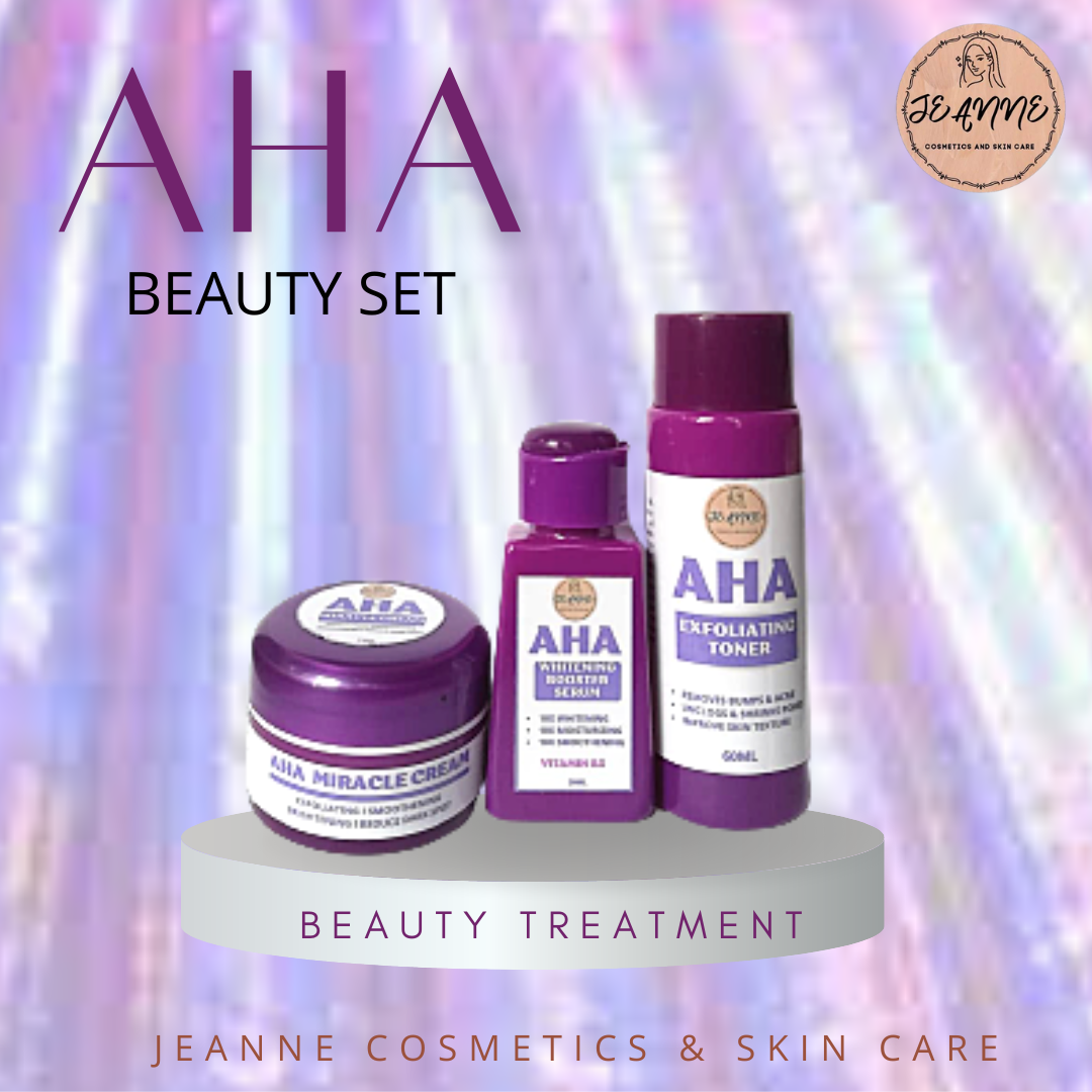 NEW AHA BEAUTY TREATMENT SET | Lazada PH