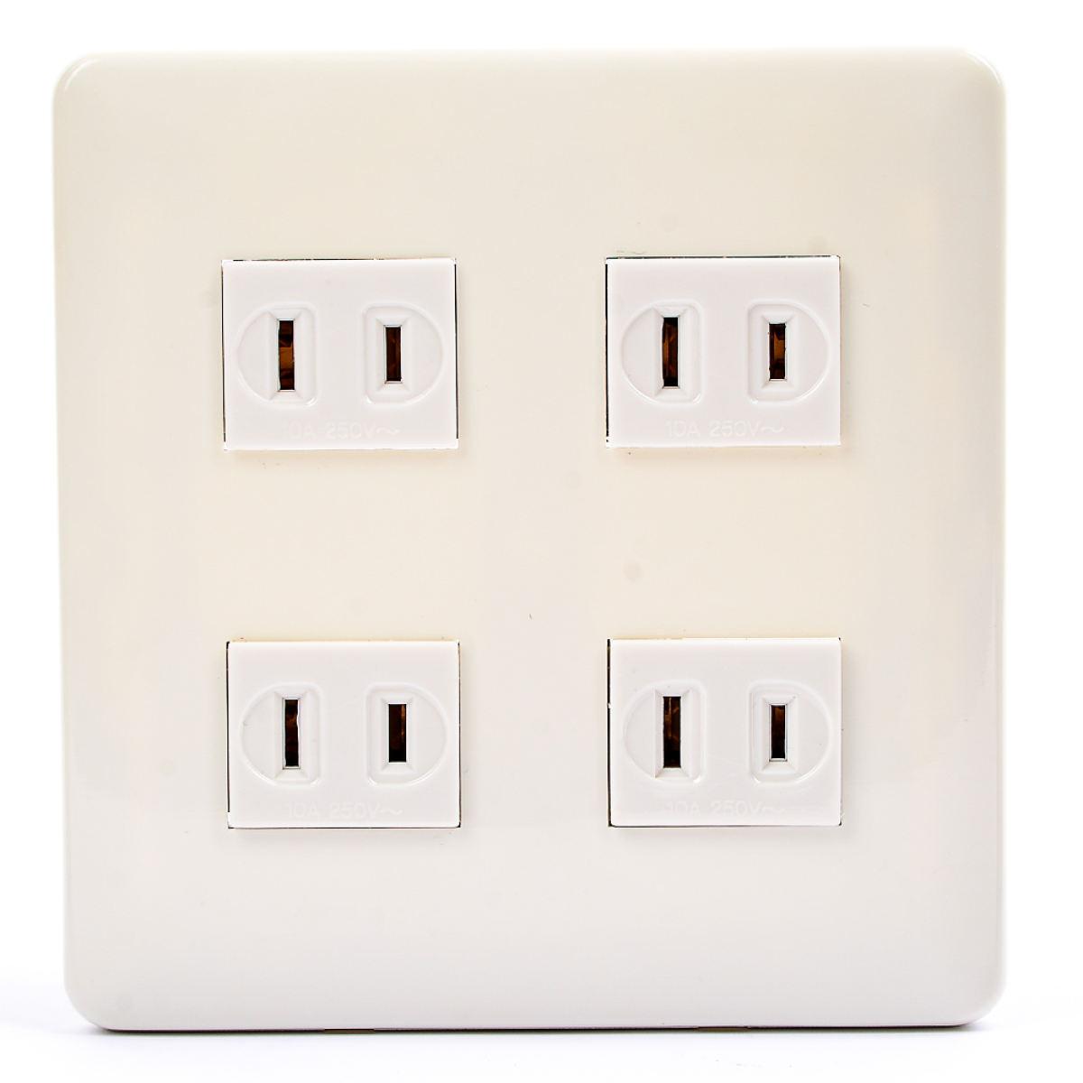 Surer 1380-B 4 Gang Outlet, Flush Type with Utility Box (DIY Series ...