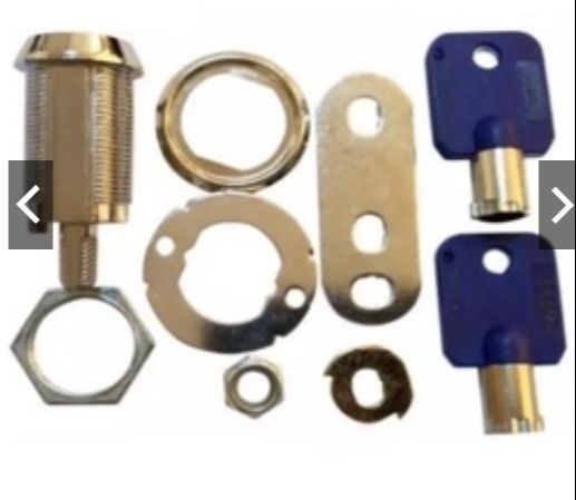 Cam Lock and Key Lock for Pisonet / Videoke / Coinslot /Box 2 KEYS ...