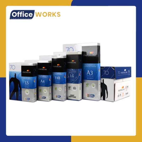 Paperline Premium Paper 70gsm Short / A4 / Long / Extra LONG / A3 ...