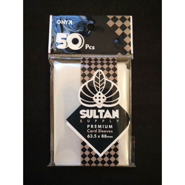 Sultan Onyx Premium Card Sleeves 63.5x88mm standard 50cttZj | Lazada PH