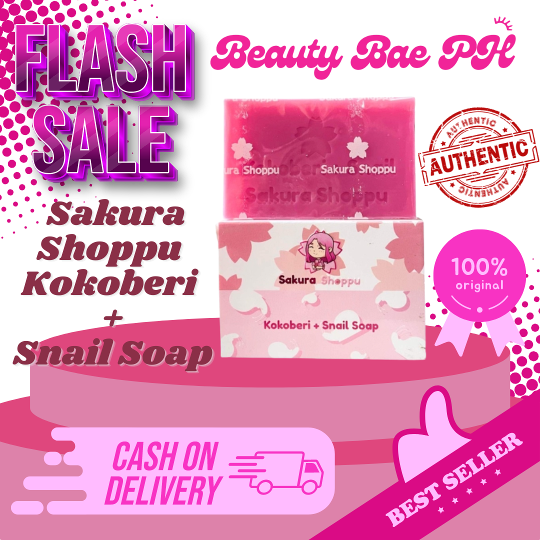 Sakura Shoppu kokoberi x10 whitening Soap 100% Original and Authentic ...