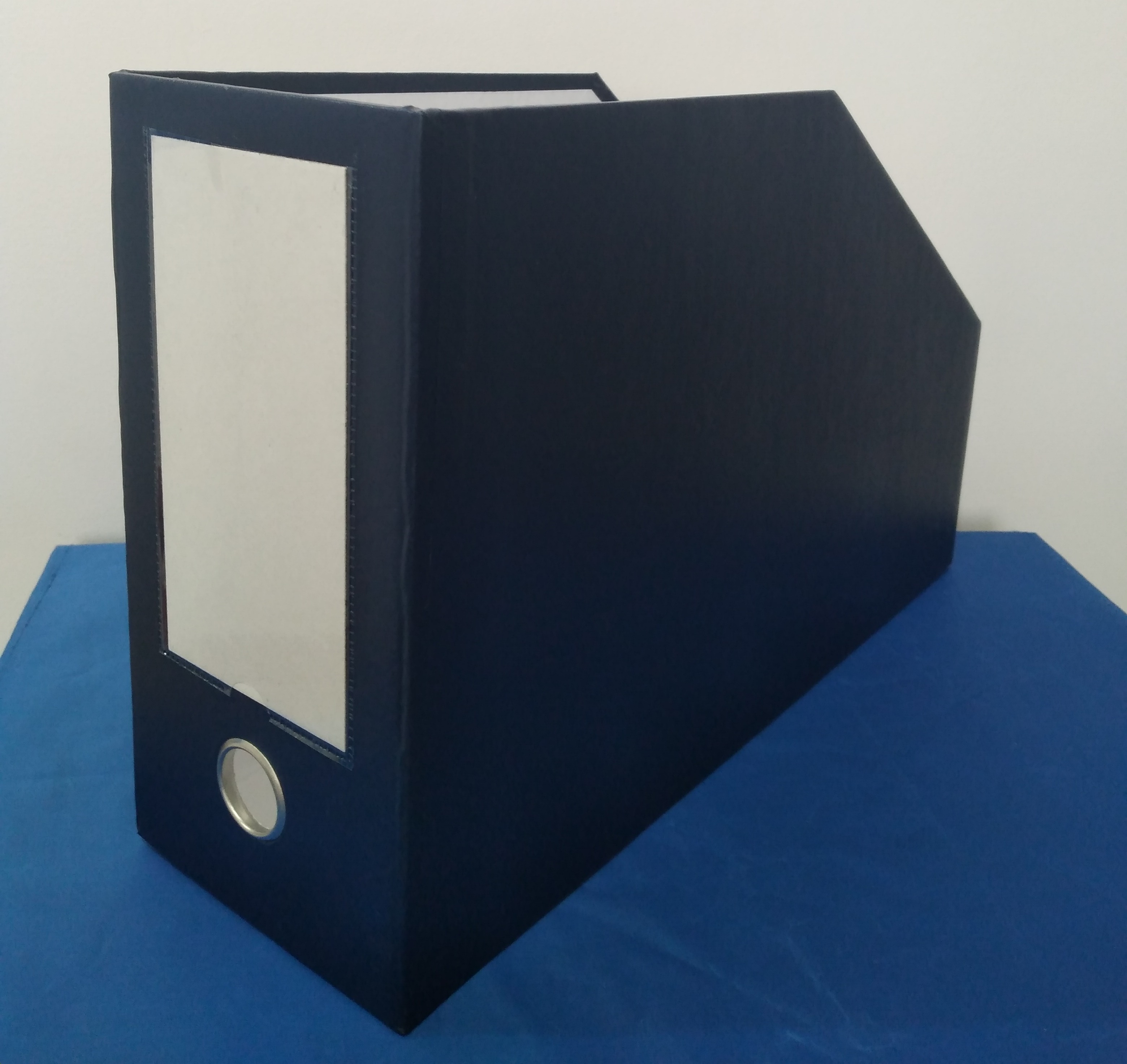 Magazine Box Horizontal Black or Dark Blue 240mmx120mmx390mm Top ...