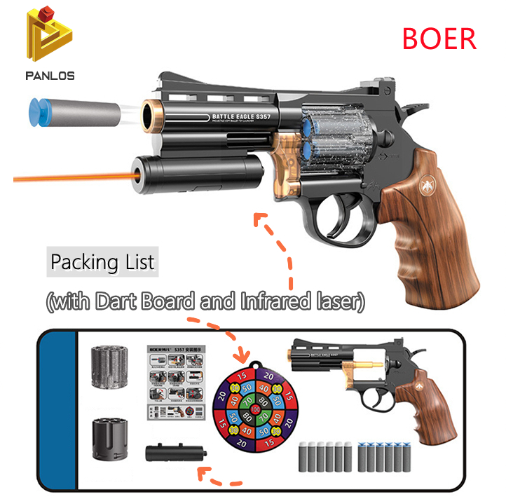 Toy Gun Shooting Toy for Kids Children's Soft Bullet Gun Toys Pellet ...